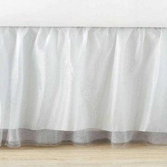 Pottery Barn Kids | Bedding | Icy Tulle Bed Skirtbluefull Pottery Barn ...